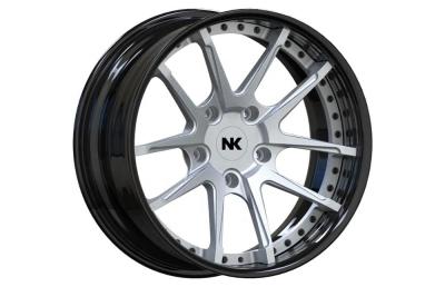 중국 18 Inch forged 6061 T6 ultra-light weight car modification concave wheels rims for cars brushed silver wheel rims 판매용