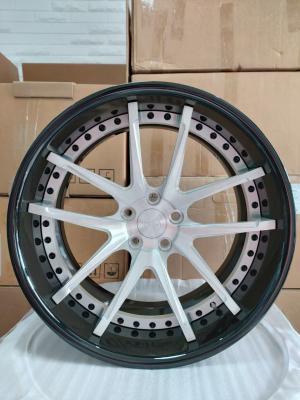 중국 18 Inch forged 6061 T6 ultra-light weight car modification concave wheels rims for cars brushed silver wheel rims 판매용