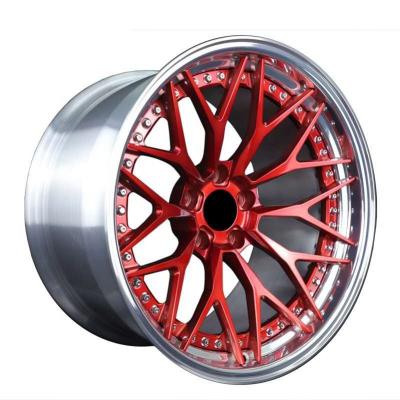 중국 18 19 20 21 22 23 24 inch concave mesh design car wheel hub forged alloy car wheel 판매용