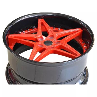 중국 18 19 20 21 22 23 24 inch concave mesh design car wheel hub forged alloy car wheel 판매용