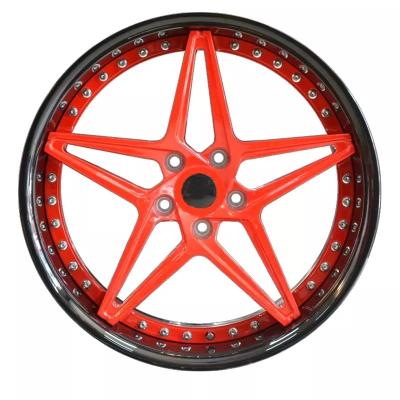 중국 18 19 20 21 22 23 24 inch concave mesh design car wheel hub forged alloy car wheel 판매용