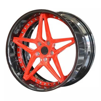 중국 18 19 20 21 22 23 24 inch concave mesh design car wheel hub forged alloy car wheel 판매용