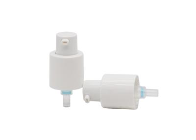 Chine Traitement 20mm blanc crème doux du distributeur 20/410 en plastique cosmétique de pompe de lotion à vendre