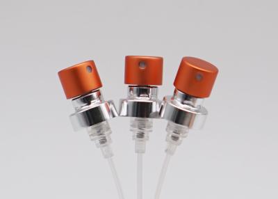 Chine Pulvérisateur en aluminium orange de parfum d'aérosol de GV FEA15 avec le collier à vendre