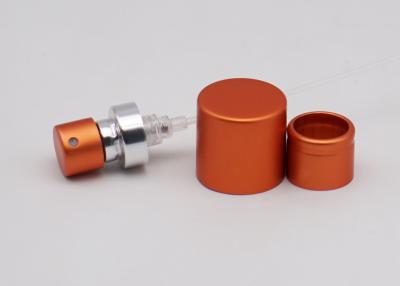 Chine Pulvérisateur en aluminium orange de parfum d'aérosol de GV FEA15 avec le collier à vendre
