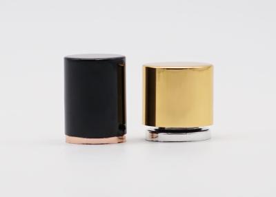 Chine Les couvercles à visser en aluminium de Cologne de rechange de collier d'étape soutiennent la couleur d'or à vendre