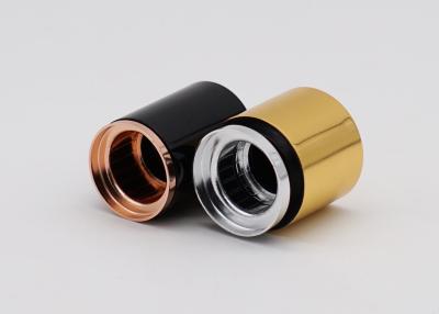 Chine Les couvercles à visser en aluminium de Cologne de rechange de collier d'étape soutiennent la couleur d'or à vendre