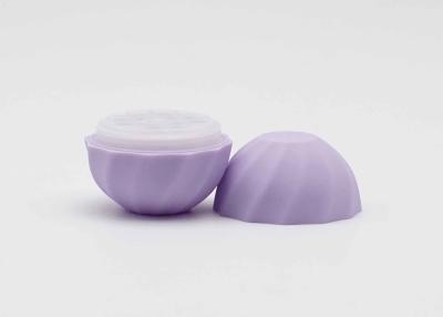Chine Paquet cosmétique en plastique de baume à lèvres d'oeufs de forme de tube pourpre de baume à lèvres à vendre