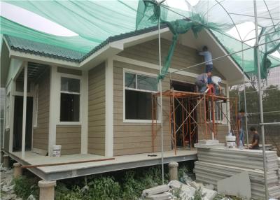 China Zement-Brett-Wand-Fertigstahlhaus mit untere Basis kundengebundener Größe zu verkaufen