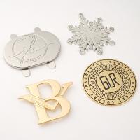 Quality High Grade Metal Engraved Hanging Tag for Luggage Bag Custom Logo Plate Gold Round Name Tag for sale