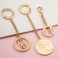 Quality Handbag Hardware Accessories Round Metal Hanging Tag with Customized Shape Metal Tag for sale