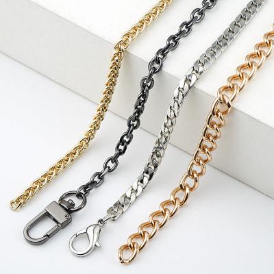 중국 Bag Accessories Custom Charm Gold Chain and Plating Metal Chain Straps for Handbags 판매용
