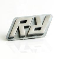 Quality Small Metal Bag Accessory Personalized Metal Purse Labels With Personalized Letter Logo Plate for sale