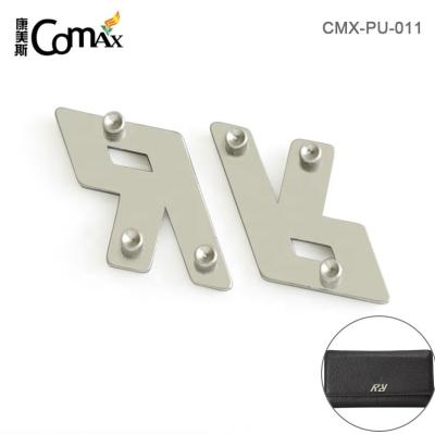 Small Metal Bag Accessory Personalized Metal Purse Labels With Personalized