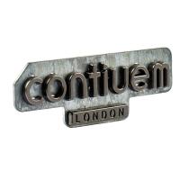 Quality Custom Metal Letter Logo Plate for Bags Eco-friendly and Stylish Zinc Alloy Material for sale