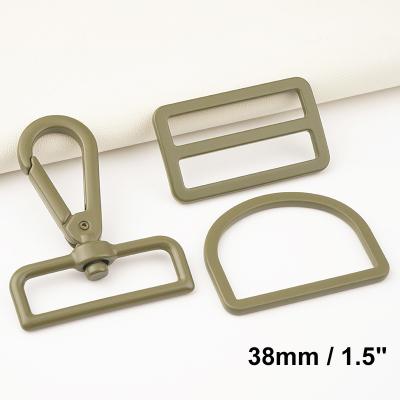 중국 1.5 Inch Snap Hook And Metal D Ring For Designer Handbag Hardware Mould 판매용