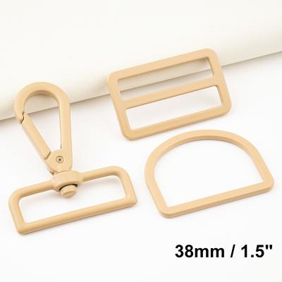 중국 1.5 Inch Snap Hook And Metal D Ring For Designer Handbag Hardware Mould 판매용