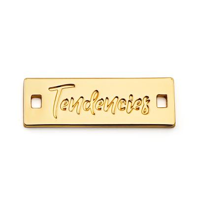 Style User-Friendly Garment Labels for Custom Metal Sewing Tag on Swimwear and