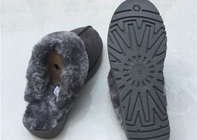 중국 두 배는 진짜 양 모직 슬리퍼 Handmade 유럽인 크기 35-43 직면했습니다 판매용
