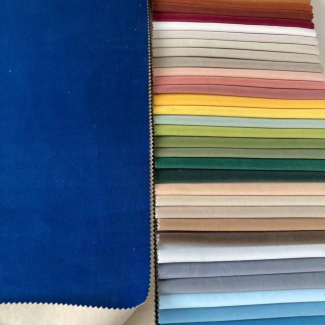 Super soft velvet fabric sample 3