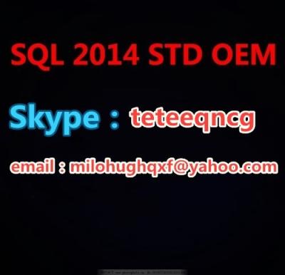 China SQL 2014 STD OEM new version permanent activation for sale