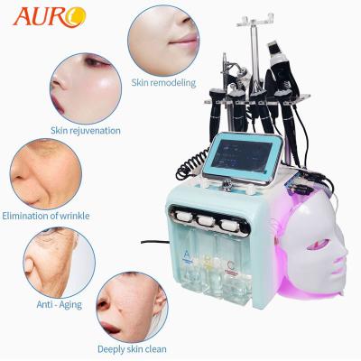 Cina Ossigeno 9 dell'idrogeno della macchina della bolla di Hydrafacial Dermabrasion H2O2 in 1 strumento di bellezza di Microdermabrasion in vendita