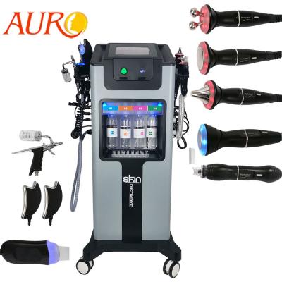Cina 8 in 1 macchina Hydrafacial che della bolla dell'impianto di lavaggio H2O2 della pelle Aqua Peel Hydra Dermabrasion Oxygen spruzza rimuove le grinze in vendita