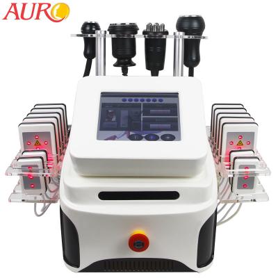 中国 40K Vacuum Laser Cavitation System Small Vacuum Vertical Cellulite Reduction Body Sculpting Machine 販売のため