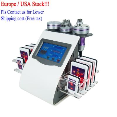 中国 1 110V 220Vに付きRFの減量レーザーのキャビテーション機械6 40のKHz 販売のため