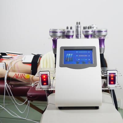 中国 ボディ形成のための1台のレーザーのキャビテーション機械RF 500Wに付き鉱泉9台 販売のため
