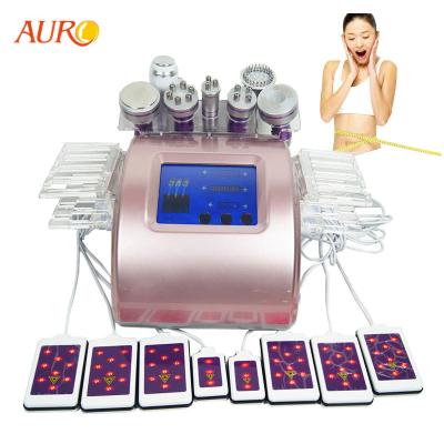 Cina 9 in 1 macchina ultrasonica 300W di cavitazione di rf Lipo per il rafforzamento della pelle in vendita