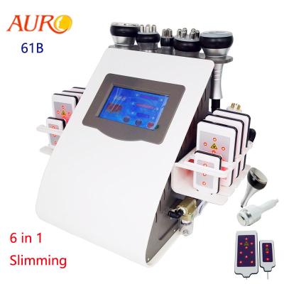 Cina Macchina 6 di cavitazione del laser Lipo del salone rf in 1 110V 220V per perdita di peso in vendita