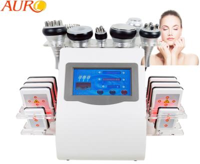 Cina Macchina multipolare rf 9 di cavitazione di Lipo dell'ascensore della pelle in 1 dispositivo di riduzione delle celluliti in vendita