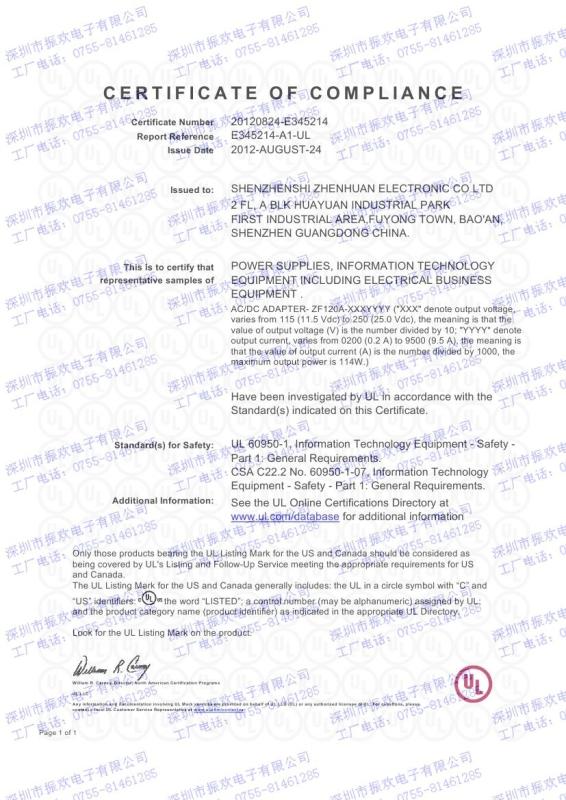 UL 62368 - Shenzhen Keysun Technology Limited