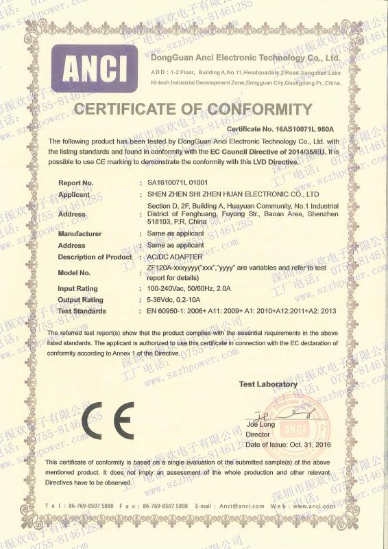CE-LVD - Shenzhen Keysun Technology Limited