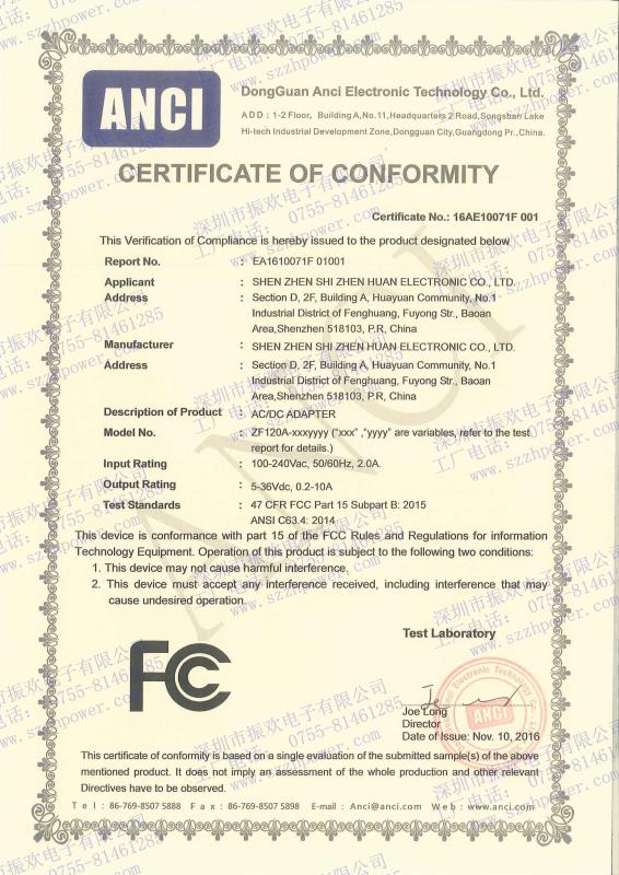 FCC - Shenzhen Keysun Technology Limited
