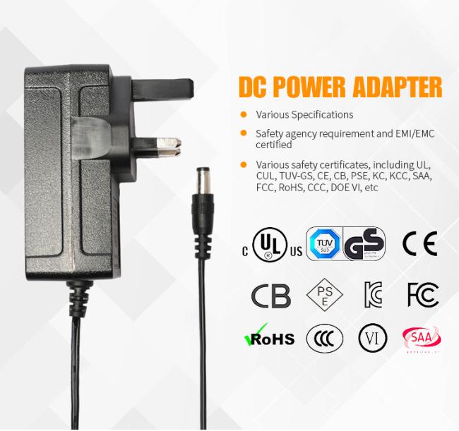 EU UK US AU Plug Switching Power Supply Adapters UL Class 2 3.5mm 5V 9V 12V 1A 1.5A 2A 2.5A 3A 4A 5A AC DC 100% PC