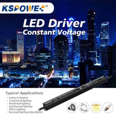 중국 싱글 출력 60W 높은 PFC 12V LED 스트립 드라이버 수영장 100W 알루미늄 CE Rohs 판매용