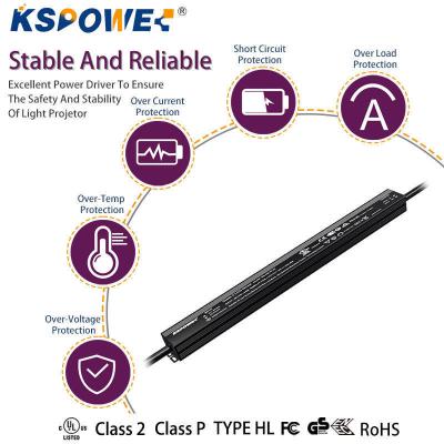 중국 싱글 출력 60W 높은 PFC 12V LED 스트립 드라이버 수영장 100W 알루미늄 CE Rohs 판매용