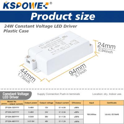 Κίνα Μονοφασικός πλαστικός οδηγός LED, τύπος εξόδου 220V, ρυθμιζόμενος οδηγός LED Strip, ρεύμα εξόδου 2000mA προς πώληση