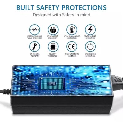 China 60W 72W Ausgang 2,1mm DC-Kabel 12V 24V AC DC für LED-Streifenlicht-Transformatoren zu verkaufen