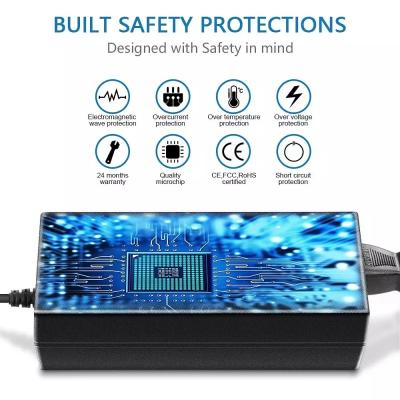 China Fonte de alimentação elétrica Classe II UL 12V 5A 240V Personalizada Com Conexão de Mesa à venda