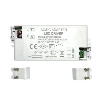 중국 RU UL FCC CE ROHS 승인 IP20 디자인 단일 출력 36V 1.5A 54W 초슬림 LED 드라이버 채널 전원 공급 장치 정전압 판매용