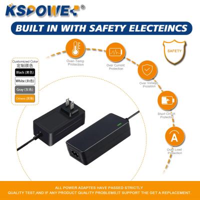 China 12V 15V Adaptador de energía de pared de fase única cámaras de seguridad de vídeo Adaptador de energía de conmutación en venta