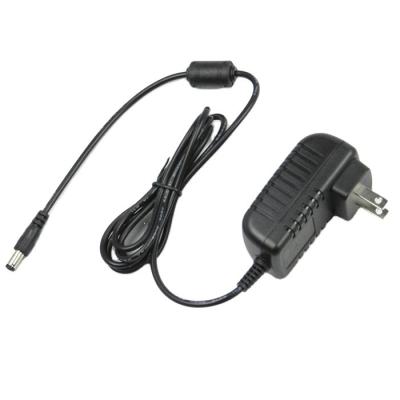 Chine Classe 2 Cul UL CE FCC GS CB CCC KC SAA ROHS Niveau VI 12V 1.5A 18W Adaptateur CC AC Transformateur prise noire pour entrée 50/60Hz à vendre