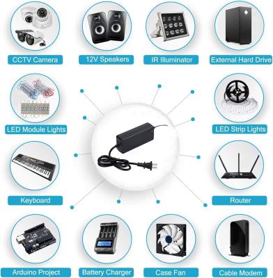 China Rainproof Transformers 12V 10A 120W Adapter for PC Material Power Supply Switching and Creative 48V Desktop Speaker Amplifier for sale