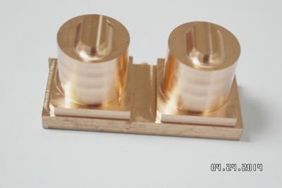 China Os serviços de trituração e de giro de cobre/do bronze CNC com anodização/lustraram o revestimento à venda