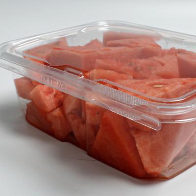 중국 Disposable PET Clamshell Clear Take Out Containers with Tamper Evident Proof Closure 판매용