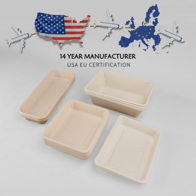 Chine Customized Logo White Cornstarch Dinnerware for Party Wedding in Customized Color à vendre