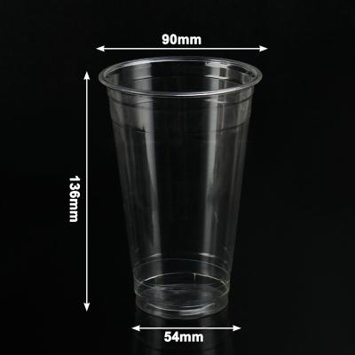 Chine Biodegradable Clear Plastic PLA Cold Drinking Cup for Home Restaurant Bar Hotel Wedding à vendre
